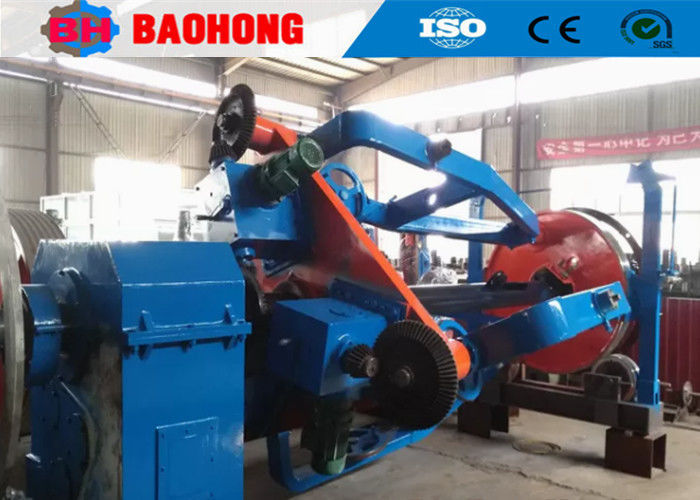 Instalasi Mudah 380V Automatic Cradle Type Laying Up Cable Machine